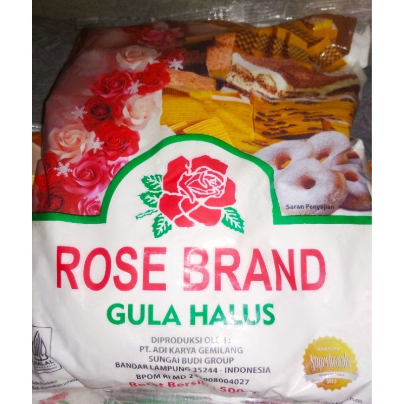 Jual Rose Brand Gula Halus 500g | Shopee Indonesia
