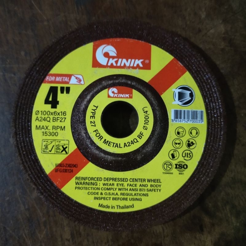Jual Batu Gerinda Kinik 4" Batu Gerinda 4" Kinik Batu Selep Kinik 4 ...