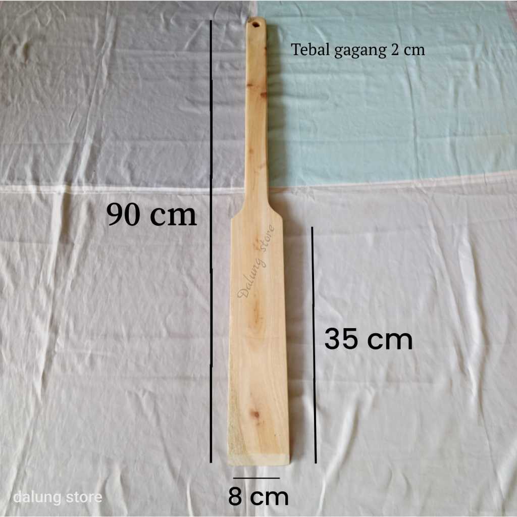 Jual spatula jumbo cutil kayu adukan dodol atau acara hajatan panjang ...