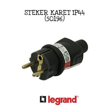 Jual LEGRAND Industrial PLUG 16A 2pin Steker Karet Waterproof IP44 ...