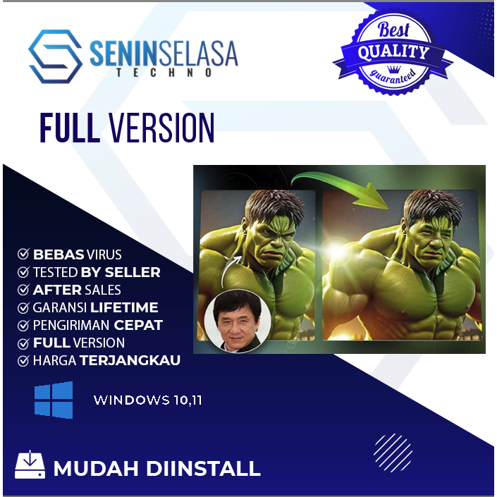 Jual Software Pertukaran Wajah AI: AI FaceSwap 2 [WIN] | Shopee Indonesia