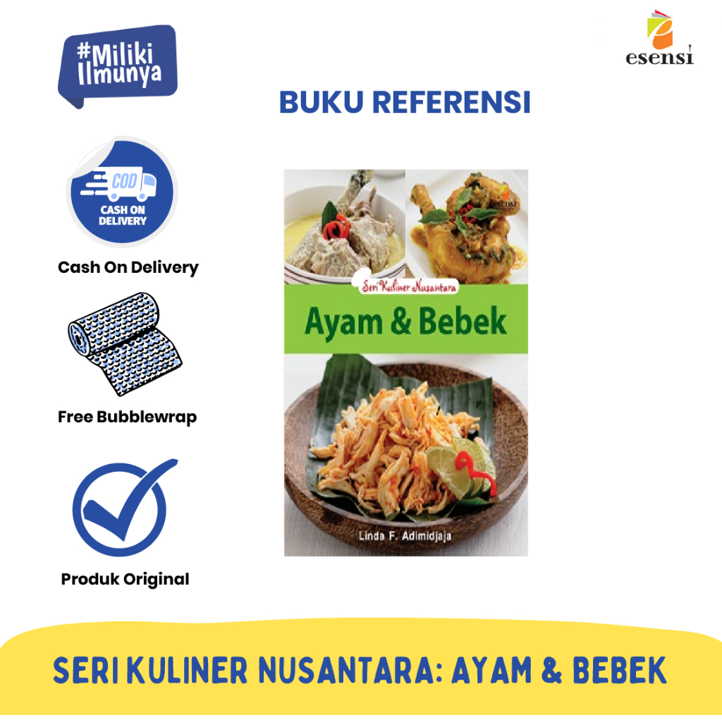 Jual [Erlangga] Buku Referensi Umum: Seri Kuliner Nusantara: Ayam & Bebek - Esensi | Shopee ...