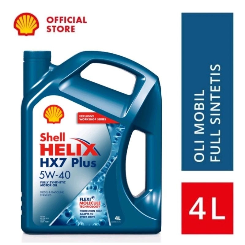 Jual Oli Shell Helix HX 7 5W-40 4 Liter | Shopee Indonesia