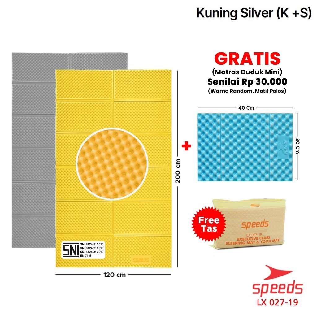 Jual SPEEDS Matras Lipat Gunung Kemah Duduk XPE Karpet Outdoor Matras ...