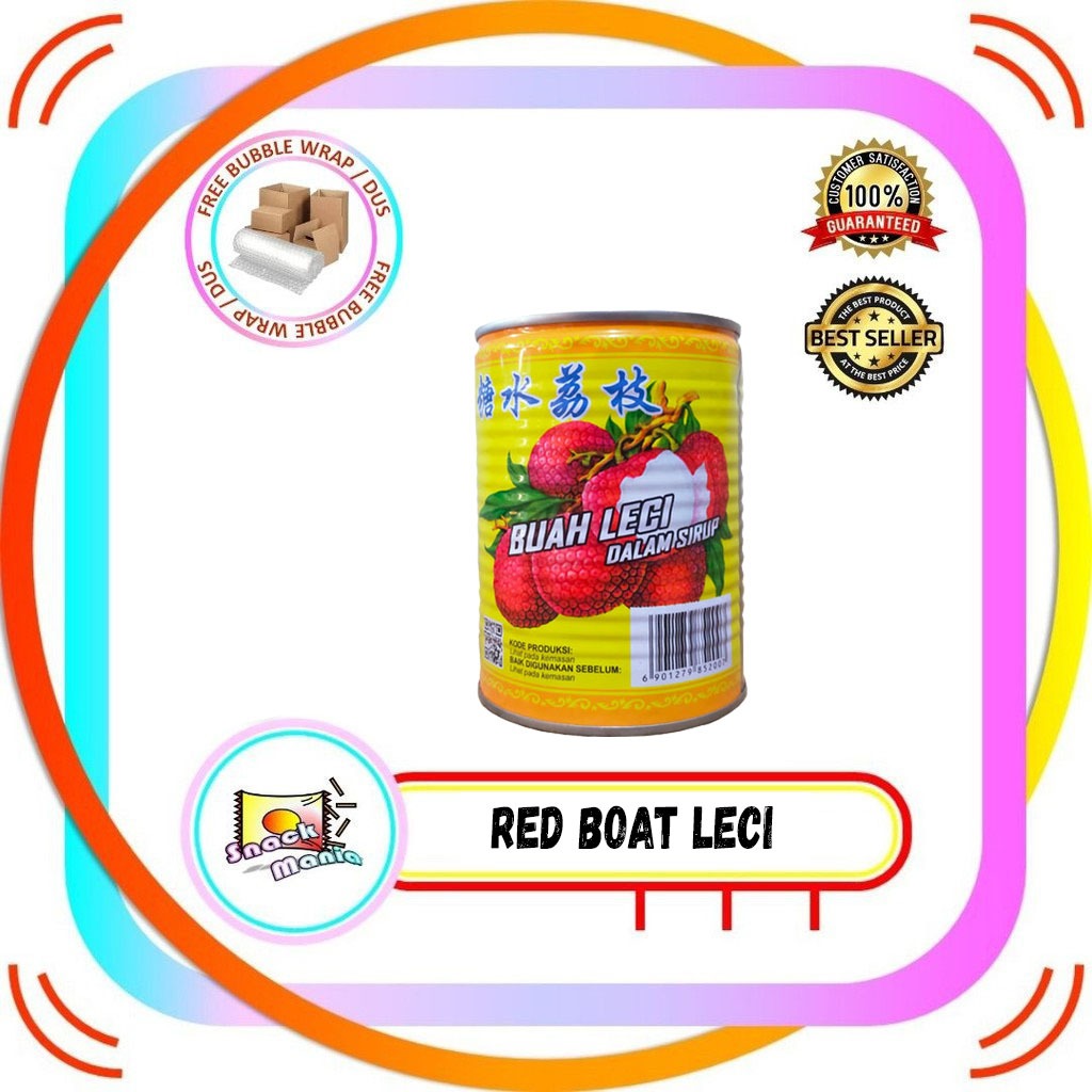 Jual RED BOAT Lychee In Syrup / Buah Leci Kaleng Lychees in Sirup 567 ...