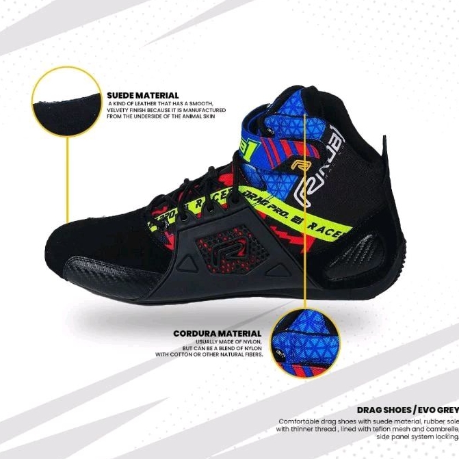 Jual Sepatu Drag Bike Racer 21 Drag Race - ROB1 Racing | Shopee Indonesia