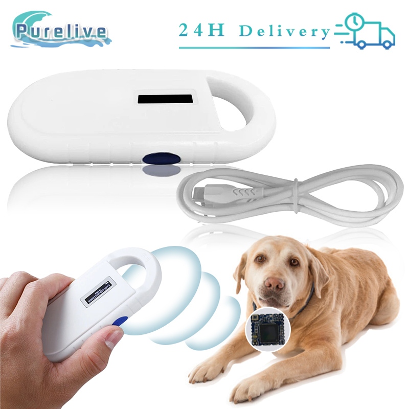 Jual Handheld Scanner Microchip Hewan Animal Microchip Reader ISO Chip ...