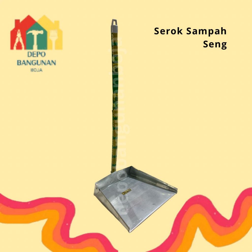 Jual Serok Sampah Seng / Cikrak Seng / Engkrak seng | Shopee Indonesia