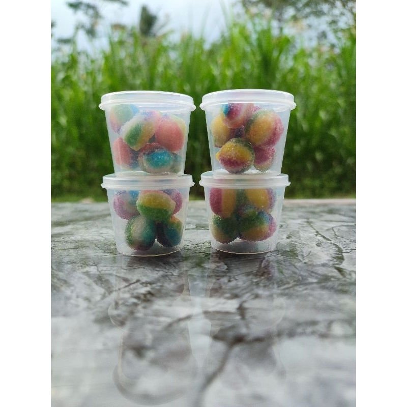 Jual permen viral marble cup 25 ml | Shopee Indonesia