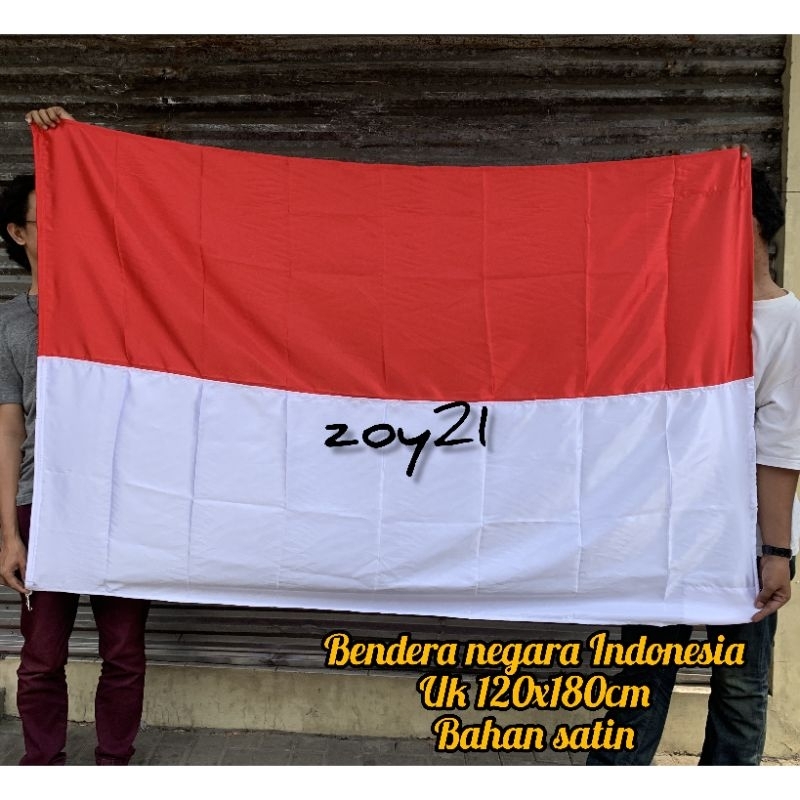 Jual Bendera negara indonesia bendera merah putih ukuran 120x180cm ...