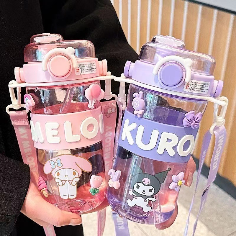 Jual Botol Minum Anak TRITAN BPA FREE Ori SANRIO model 2in1 Sedot dan Teguk 745ml Botol Minum ...