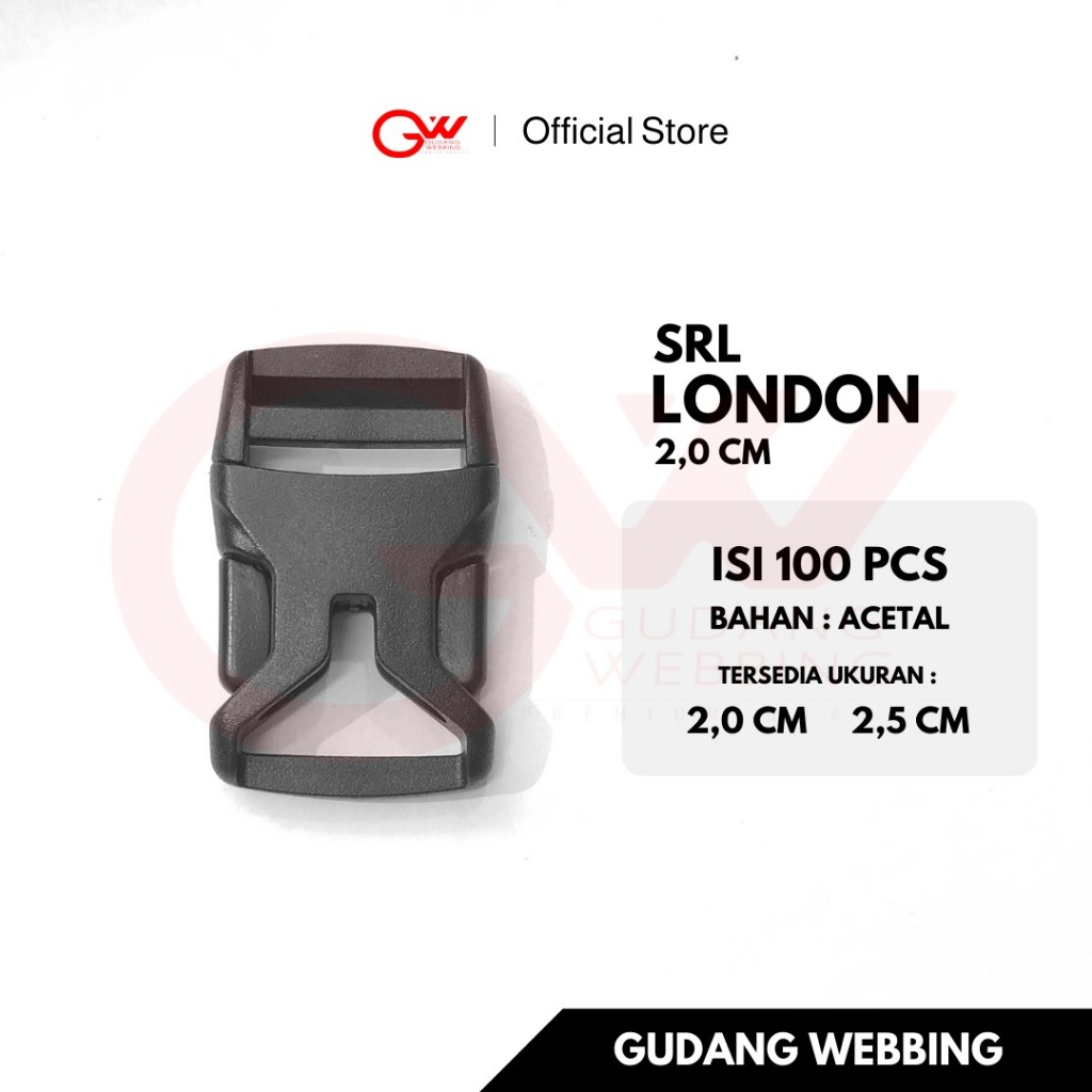 Jual ( ECERAN ) SRL LONDON 2.0cm ACT | KUNCI SODOK Acetal | SELOT 20mm ...