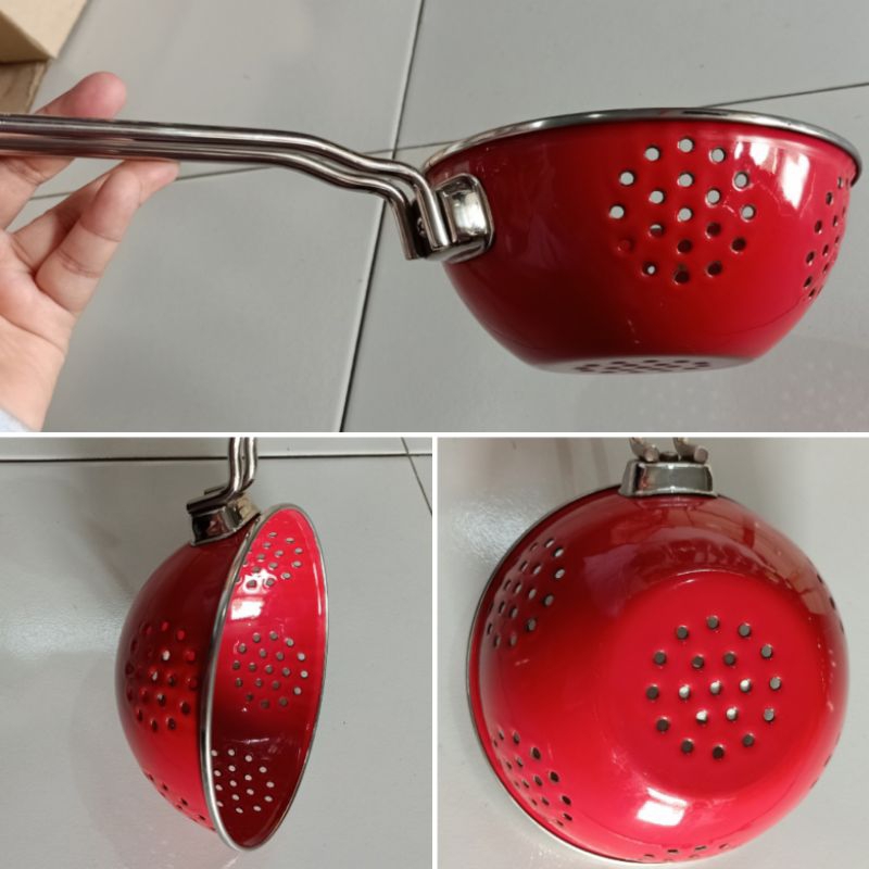 Jual Peniris sayur/buah/ minyak enamel | Shopee Indonesia