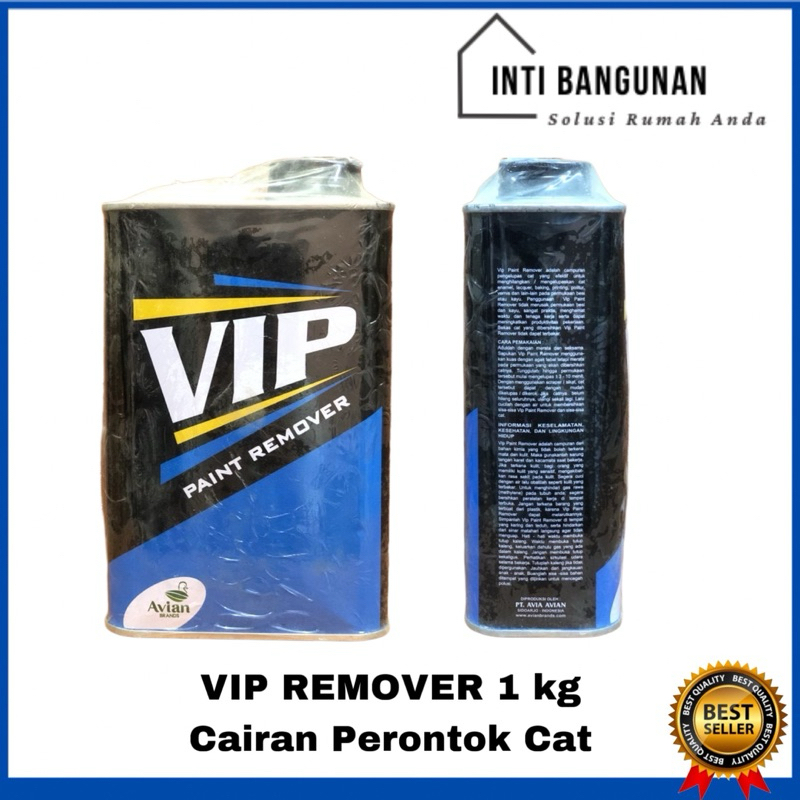 Jual VIP Paint Remover 1kg 1 kg Soda Api Cair / Cairan Perontok ...