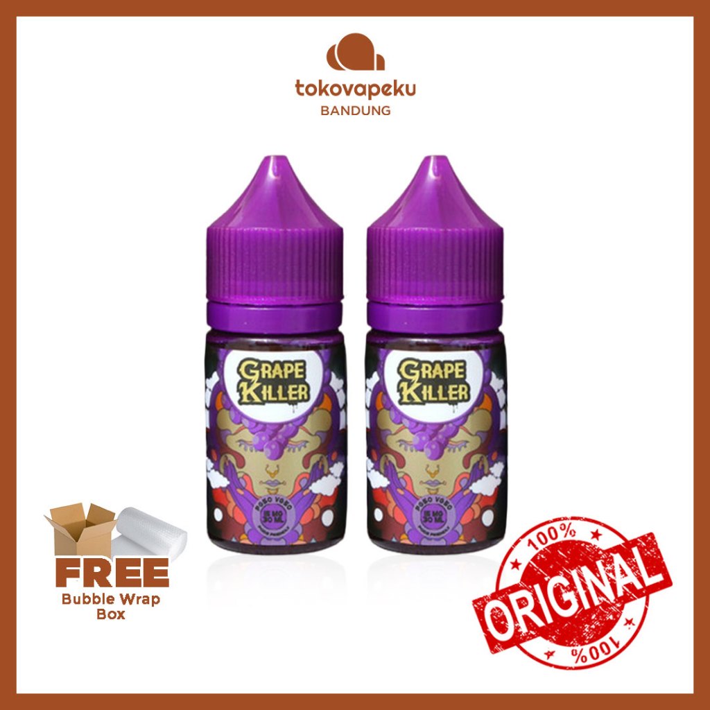 Jual GRAPE KILLER PODS FRIENDLY 30ML GRAPE KILLER 15MG ORIGINAL by MAG ...