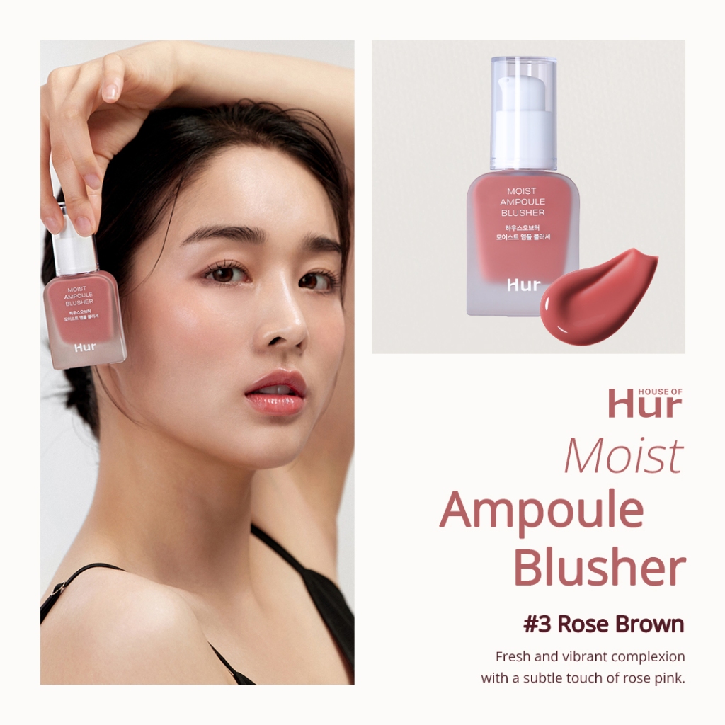 Jual HOUSE OF HUR Moist Ampoule Blusher | Shopee Indonesia