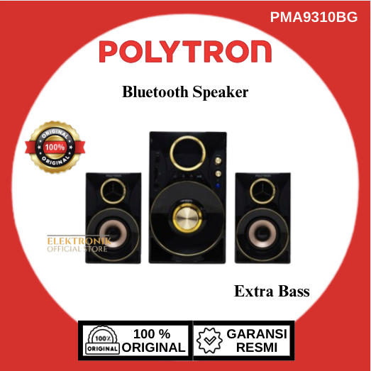 Jual POLYTRON Bluetooth Speaker Multimedia PMA9310BG/PMA-9310BG/PMA ...