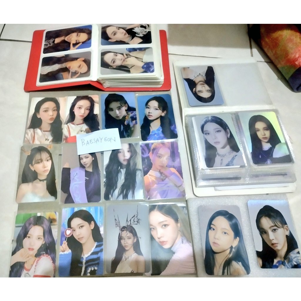 Jual (DISKON VIA SHOPEE VIDEO) OFFICIAL PHOTOCARD AESPA KARINA SAVAGE GIRLS NEXT LEVEL TRADE ...