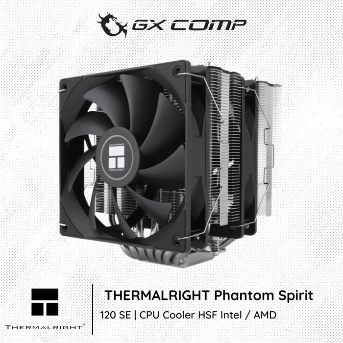 Jual THERMALRIGHT Phantom Spirit 120 SE | CPU Cooler HSF Intel / AMD ...