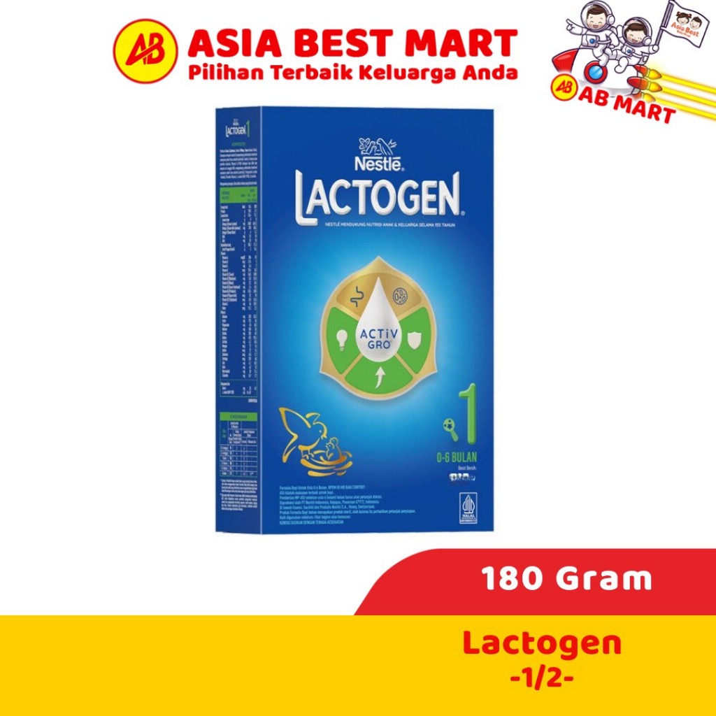 Jual Lactogen 1 180gr Lactogen 2 Susu Formula Bayi Susu Petumbuhan Anak ...