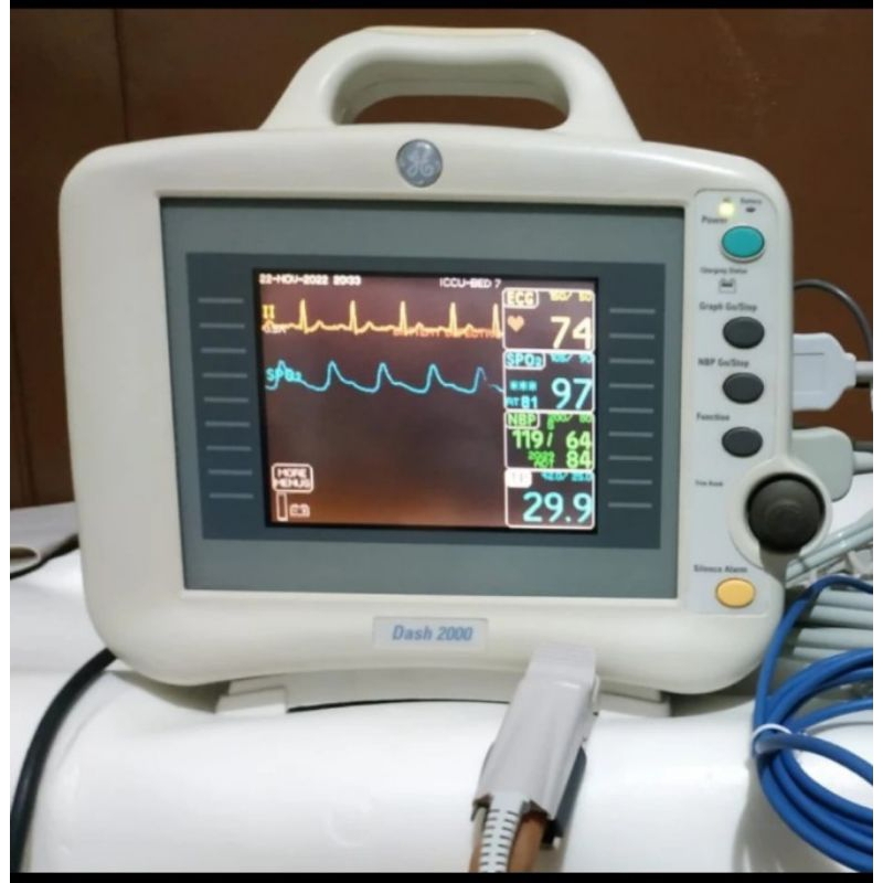 Jual patient monitor Ge dash 2000(sekend) | Shopee Indonesia