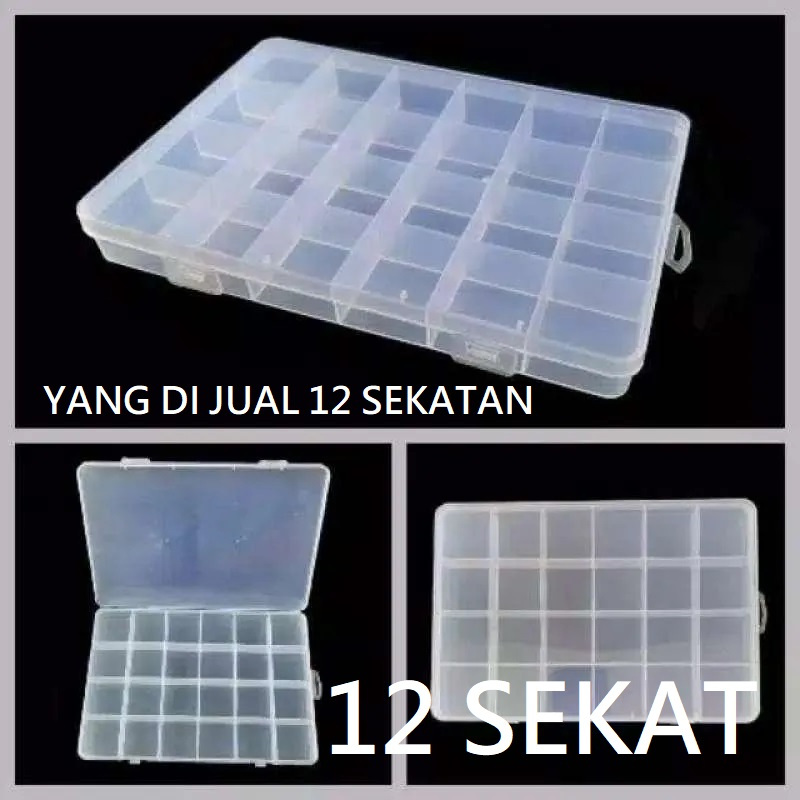 Jual 12 SEKATAN STORAGE ALL TEMPAT Semua jenis Barang Yang kecil ...