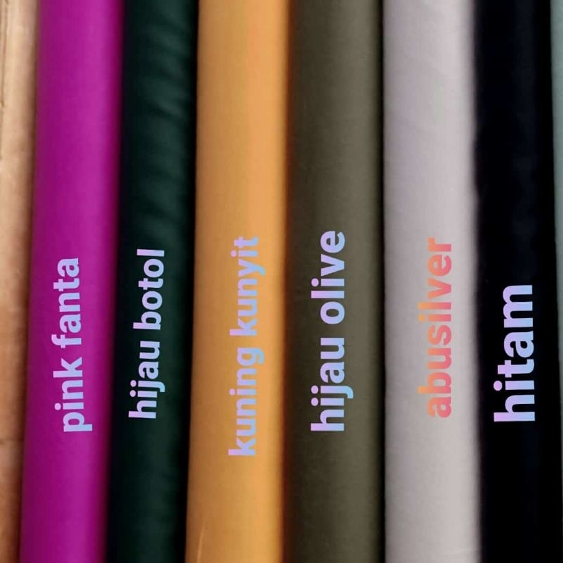 Jual bahan kain katun twill rayon premium ex garmwnt branded grade a ...