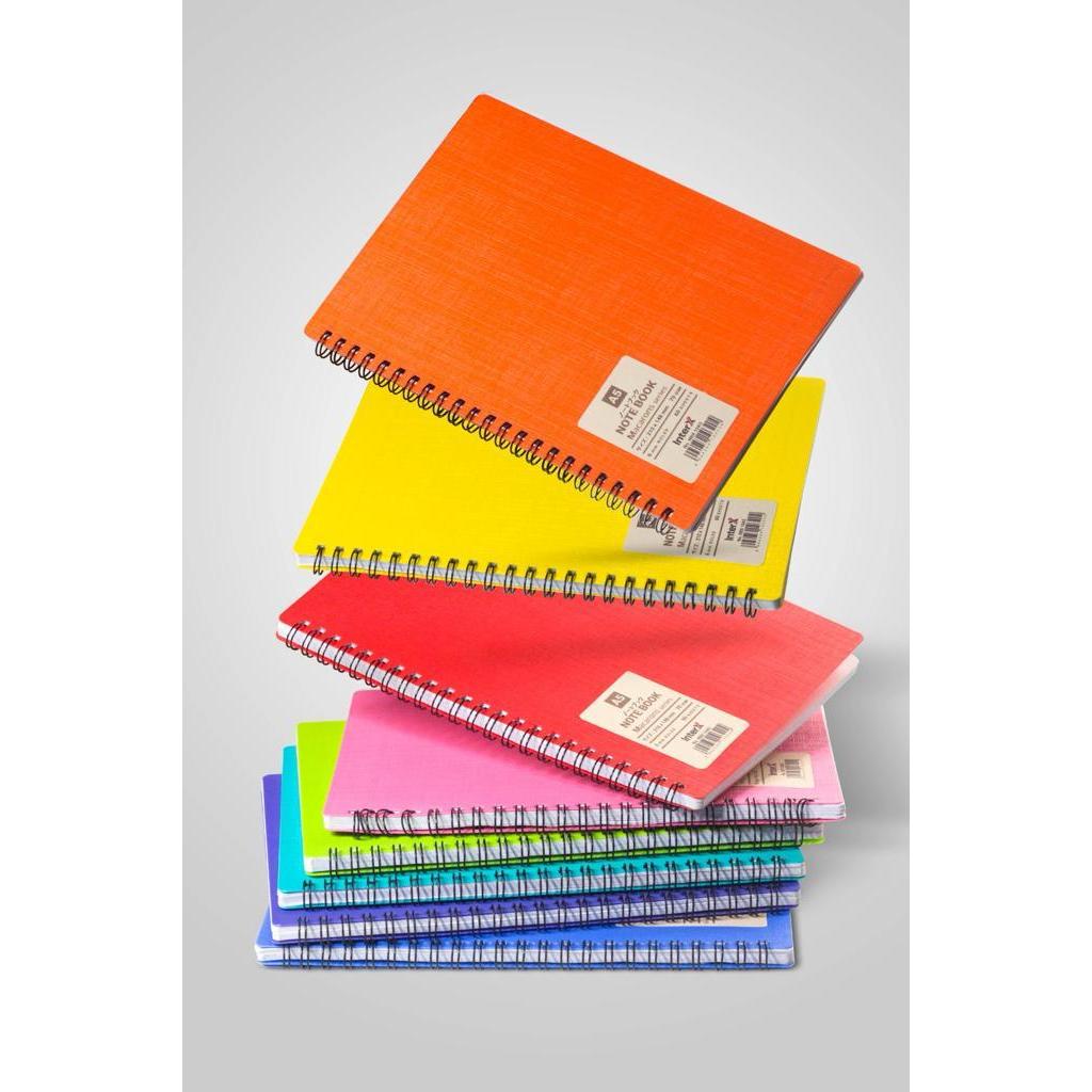 Jual Notebook A5 Inter-X / Buku Catatan Cover Linen Macarons ...