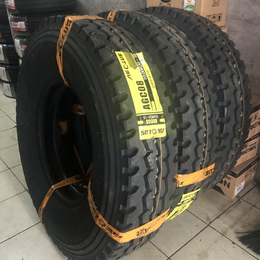 Jual Ban truk 1000 20 18pr kawat AEOLUS 10.00-20 AGC08 1000 r20 Set include Ban Dalam Ban Perut ...