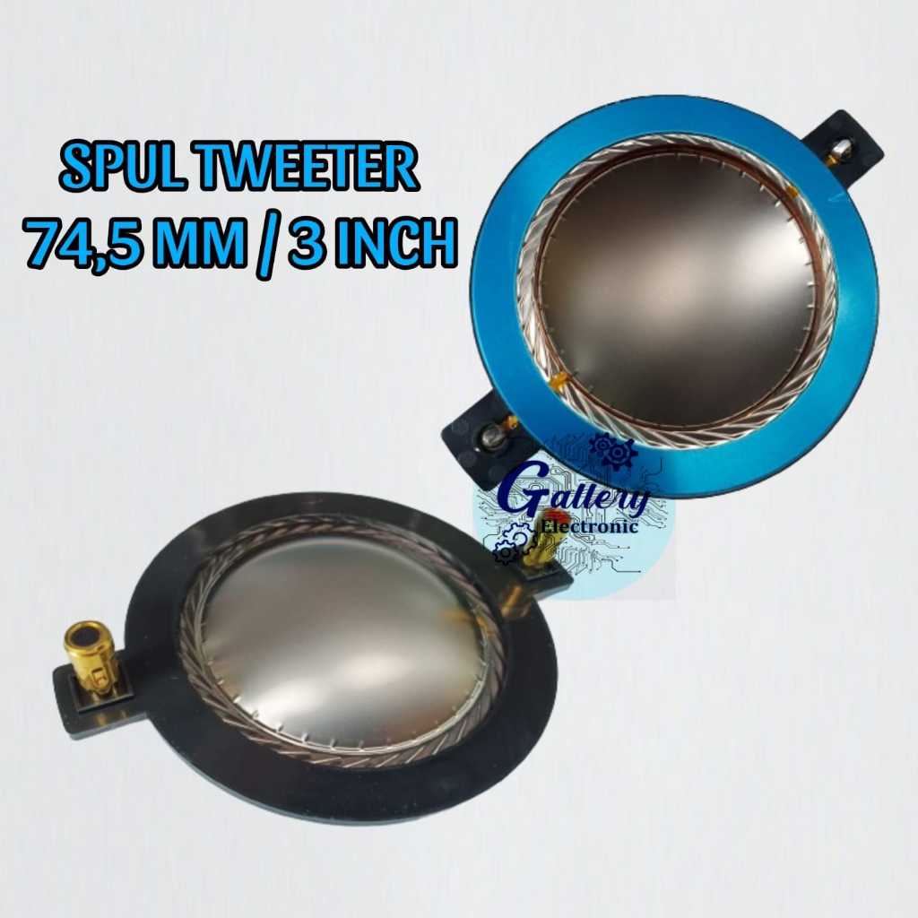 Jual Spul Tweeter / Spool Twiter Driver 74,4 3'' Titanium Original | Shopee Indonesia