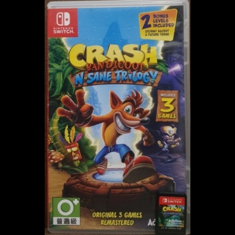 Jual Crash Bandicoot Nsane Trilogy Kaset Nintendo Switch | Shopee Indonesia