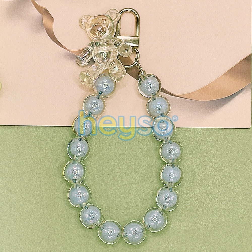 Jual Gantungan Korean Chain Hp Lanyard Manik Manik Bulat Tali Gelang ...