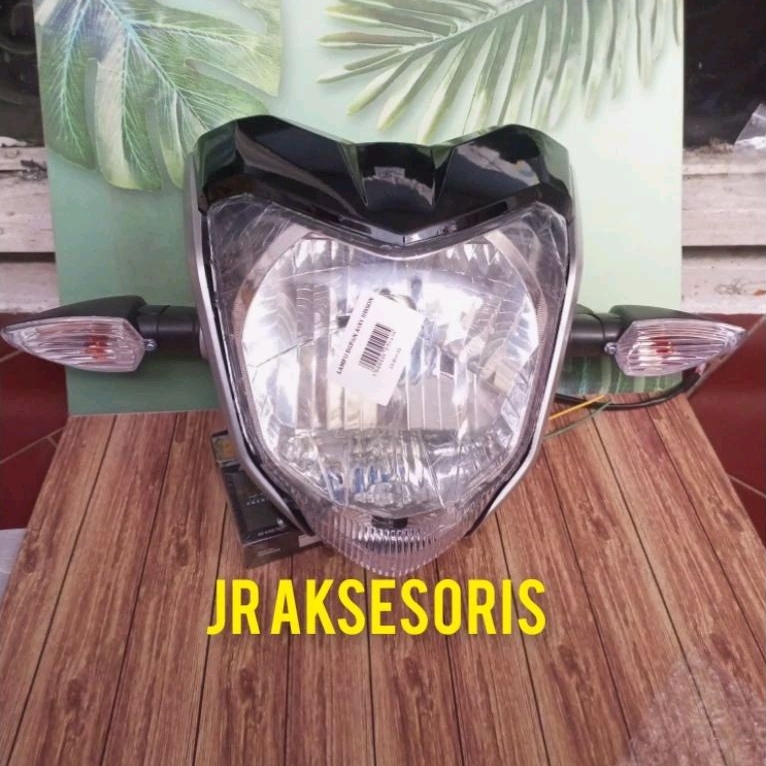 Jual HEADLAMP YAMAHA BYSON KEDOK BYSON SIAP PAKAI FUL SET | Shopee ...