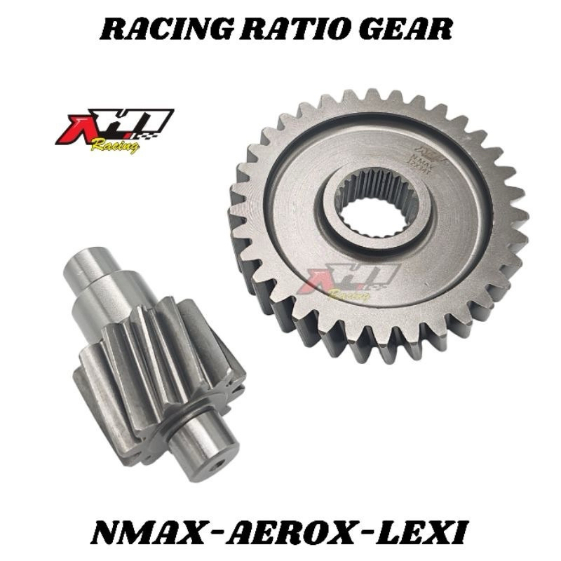 Jual GEAR GIGI RATIO RASIO NMAX AEROX LEXI 12-33 12-34 12-37 AH1 RACING ...