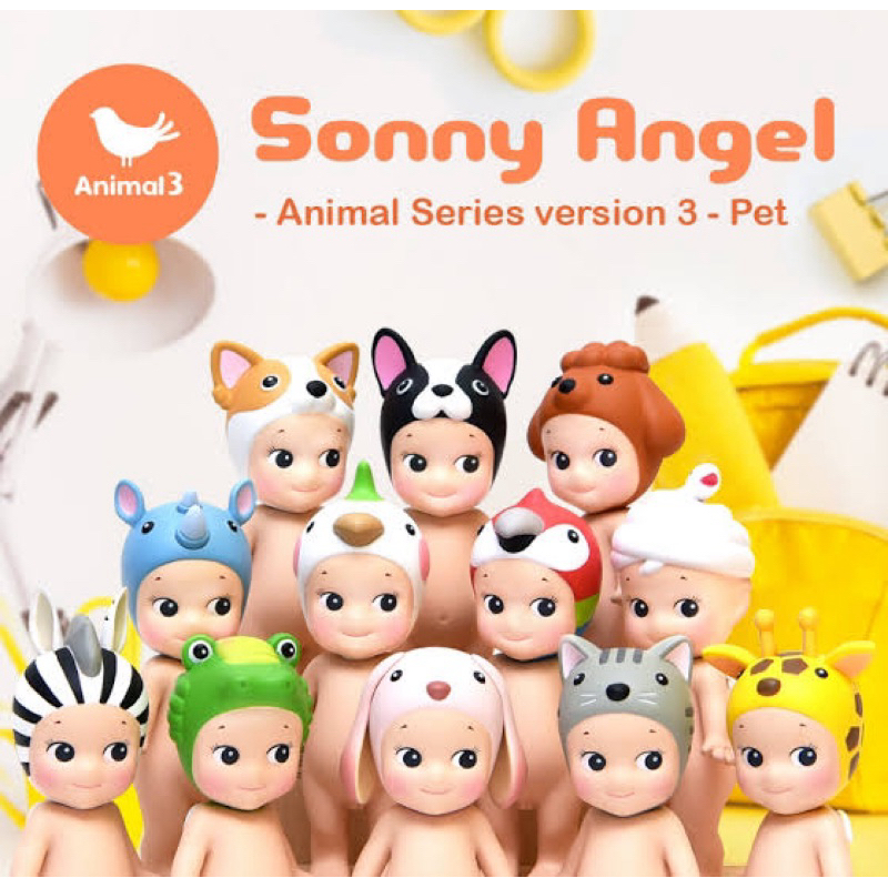 Jual READY SONNY ANGEL REGULAR ANIMAL V2, V3, SWEET SERIES, HIPPERS ...