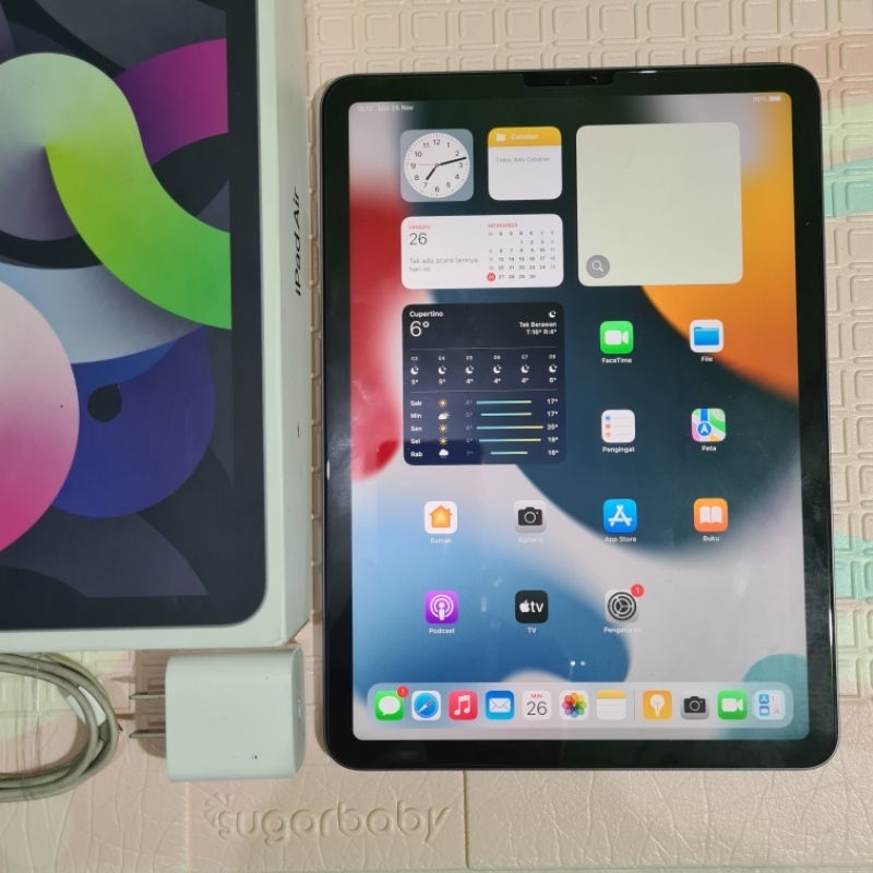 Jual ipad air 4 64gb wifi mulus dan lengkap | Shopee Indonesia
