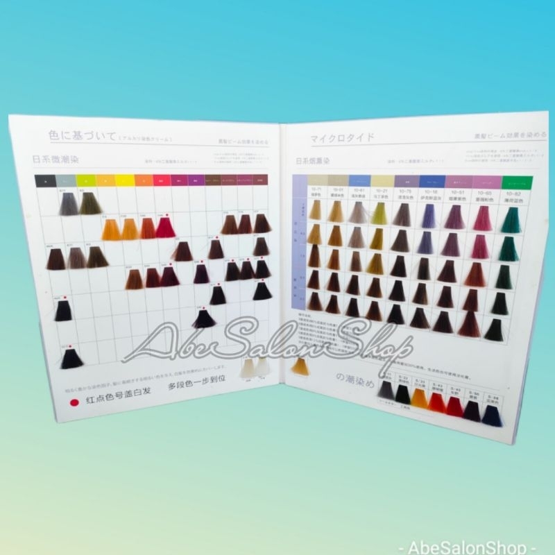 Jual BUKU KATALOG WARNA CAT RAMBUT | Shopee Indonesia