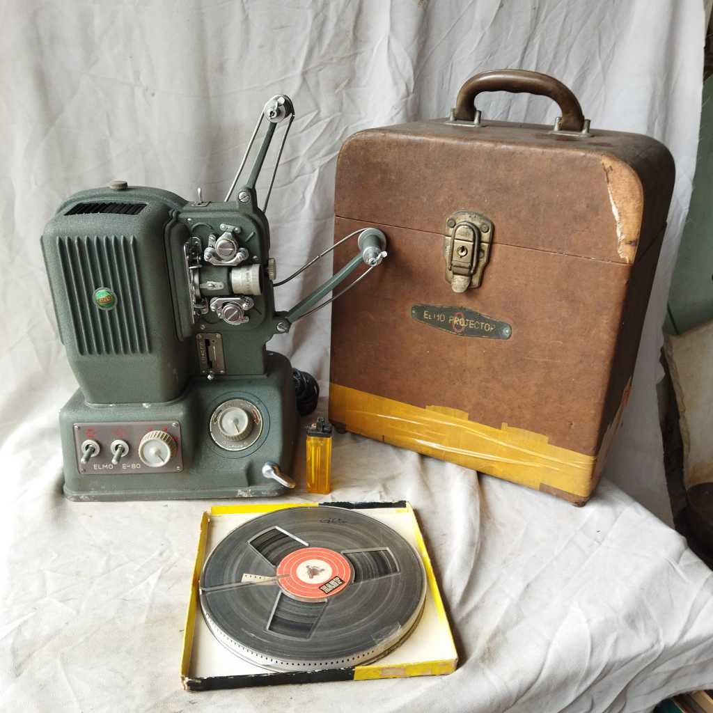 Jual Pajangan Vintage 1950 Elmo Projector E-80 made in Japan | Shopee ...