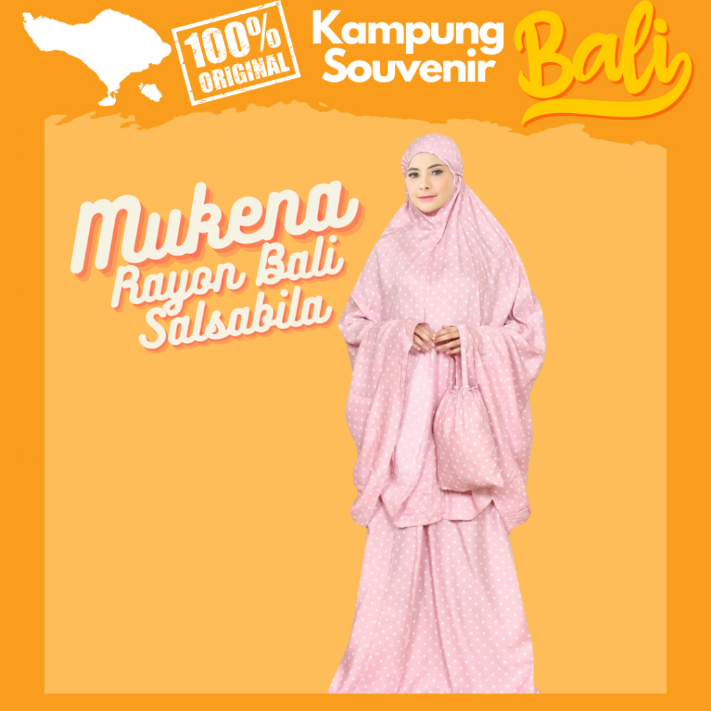 Jual Mukena Bali Jumbo Rayon Premium Dewasa Salsabila Oleh oleh khas ...