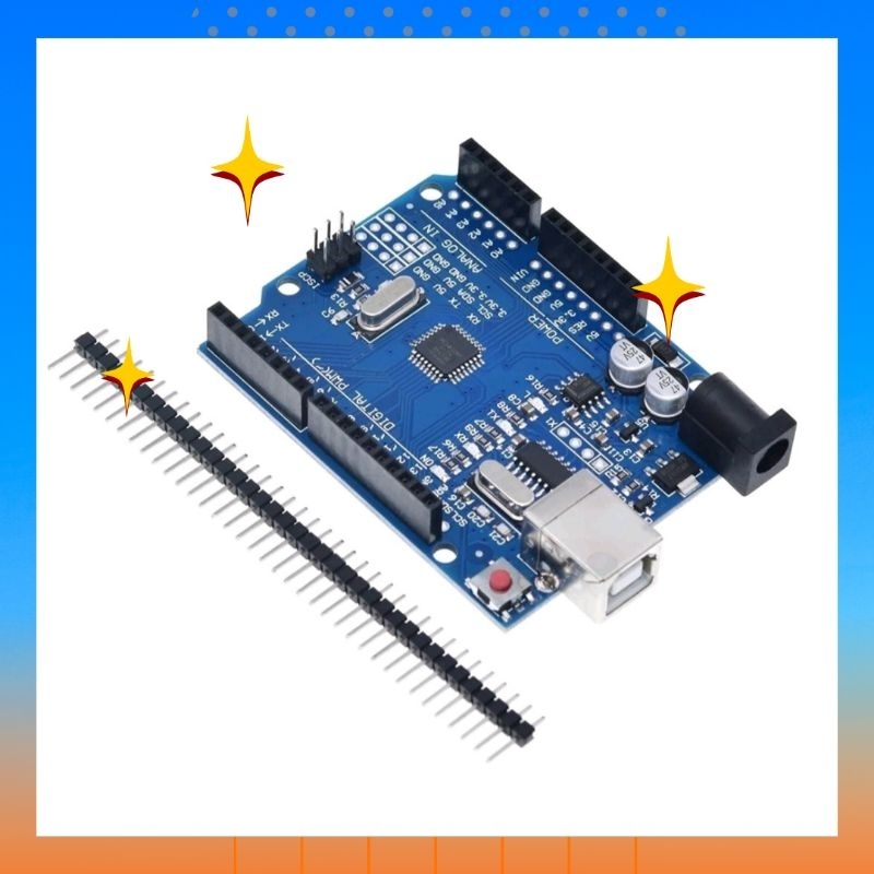 Jual arduino uno r3 smd ch340 chip atmega328p | Shopee Indonesia