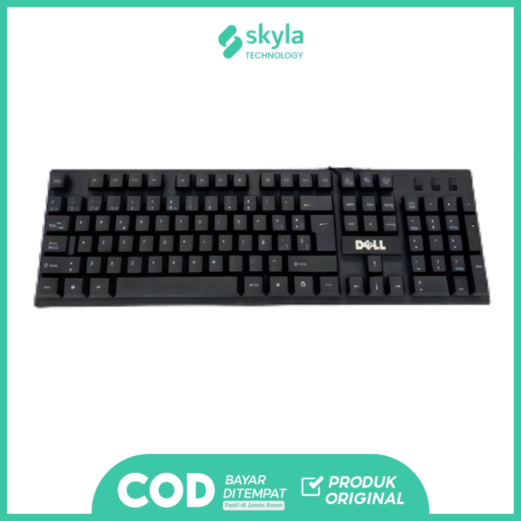 Jual Keyboard Laptop/PC Dell D-610 Business Keyboard USB dengan koneksi ...