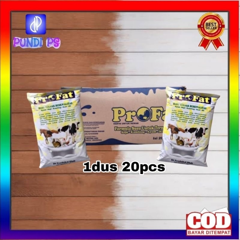 Jual Susu PROFAT 1 DUS isi 20kg Susu Hewan Ternak Berkualitas 20 kg ...