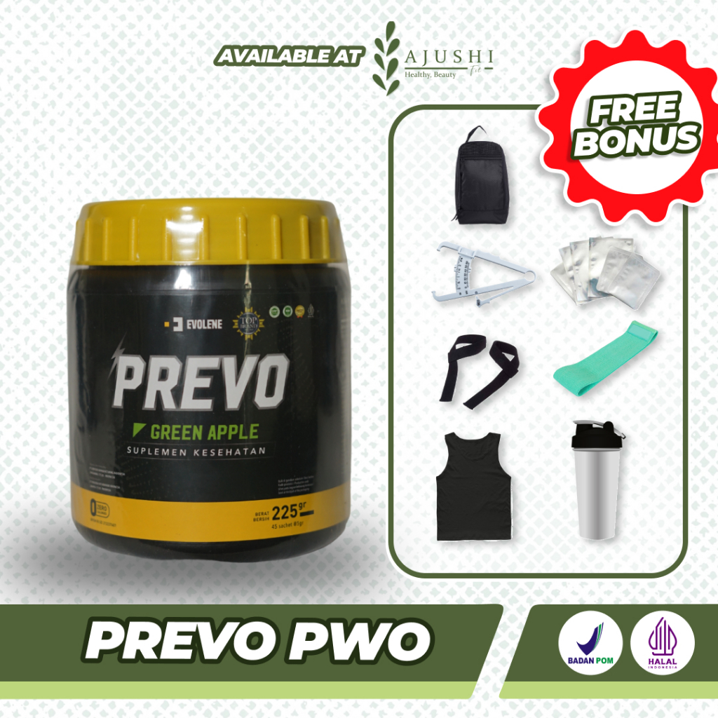 Jual Evolene Prevo 225 gram 45 serving | Shopee Indonesia