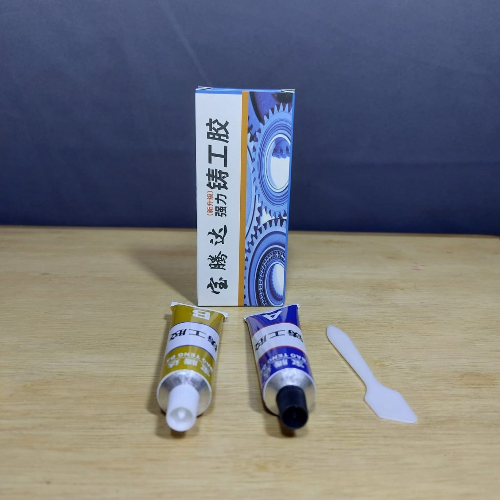 Jual Lem AB kafuter - Lem logam anti bocor, lem super kuat, menempelkan ...
