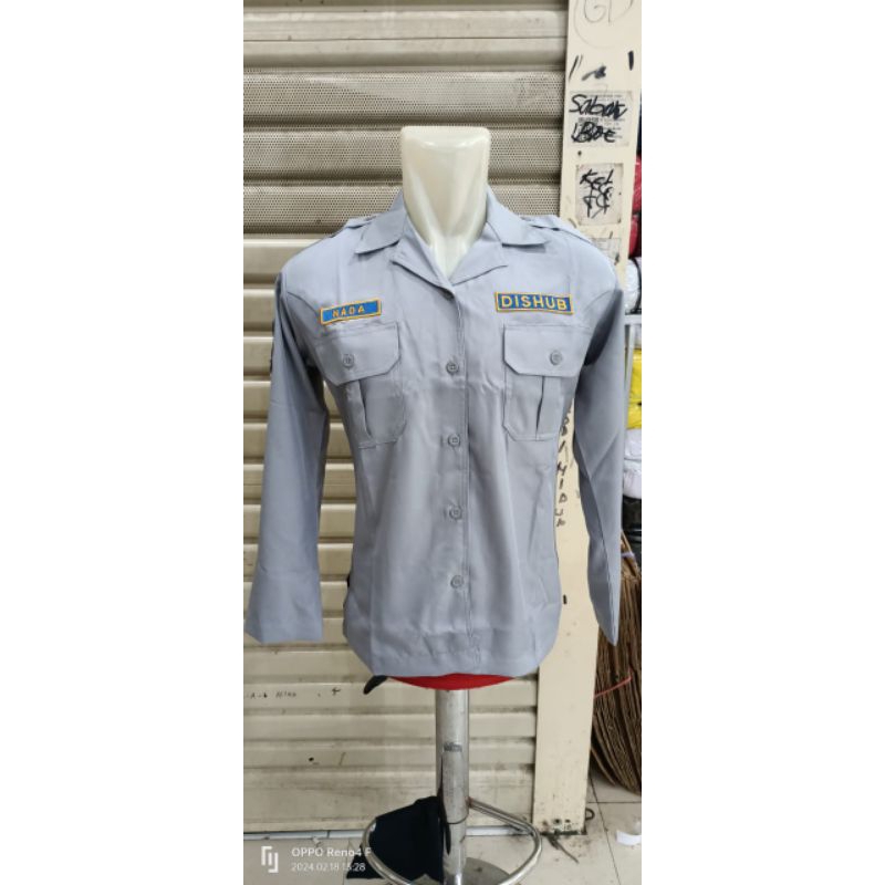 Jual KEMEJA PDH DINAS PERHUBUNGAN KEMEJA PDH PERHUBUNGAN/ KEMEJA DISHUB ...