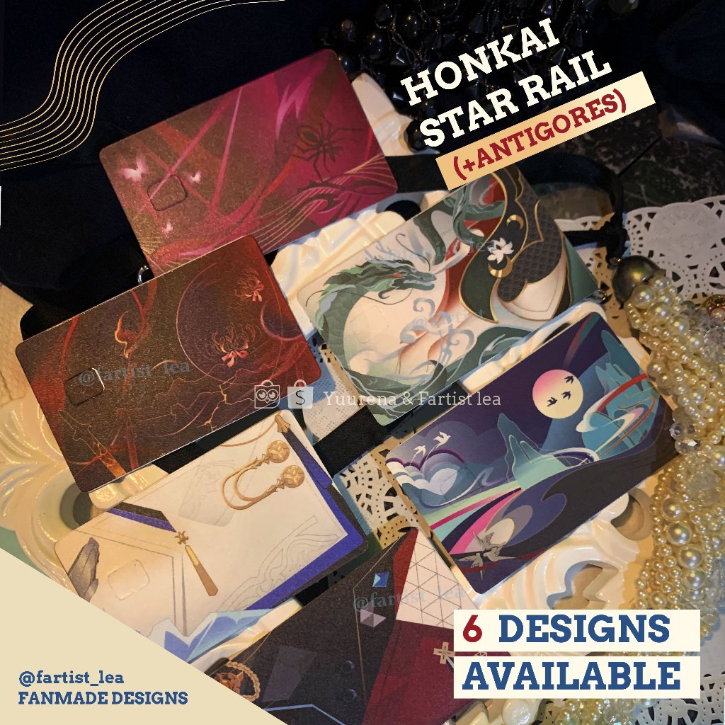 Jual (+ANTIGORES) HSR Star Rail Card Skin - Skin Kartu / Garskin Kartu ...