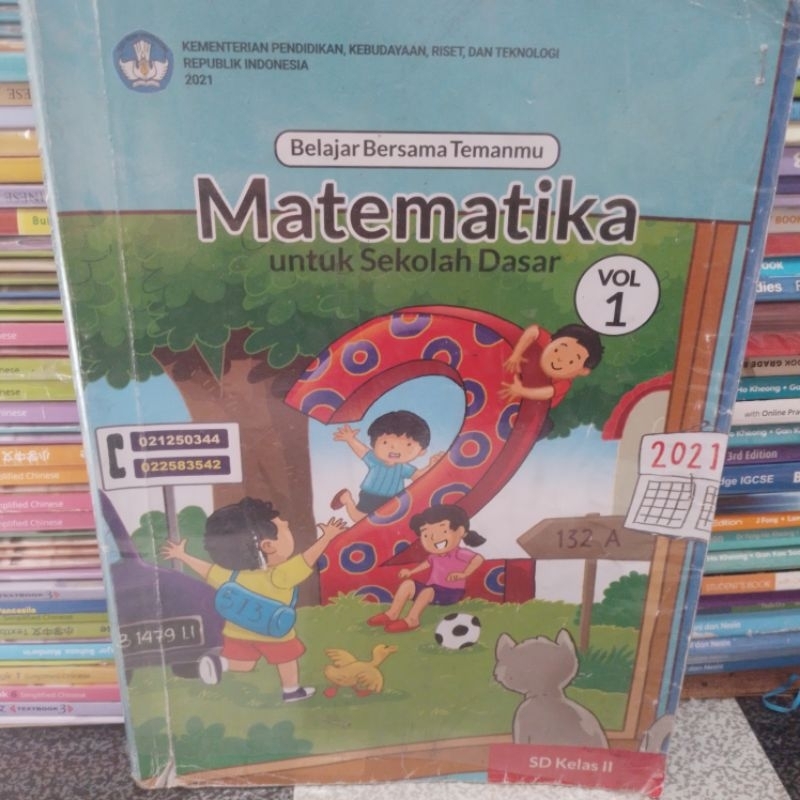 Jual Buku Belajar Bersama temanmu Matematika kelas II/2 sd 2021 vol 1 | Shopee Indonesia