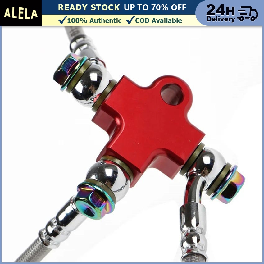 Jual Nepel Pembagi Pipa Rem Cabang 3 Bahan Alumunium Alloy | Shopee ...