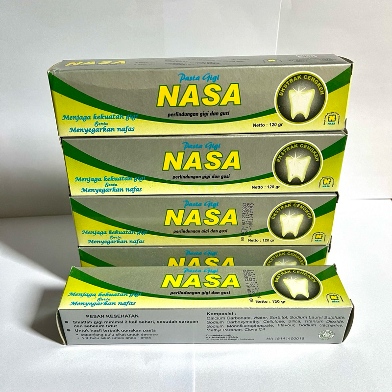 Jual ODOL NASA / PASTA GIGI NASA ORIGINAL | Shopee Indonesia