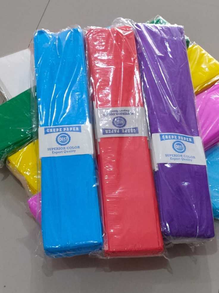 Jual (1 PACK) KERTAS KREP TANAKI/KERTAS KLOBOT/KERTAS CREPE/KERTAS ...